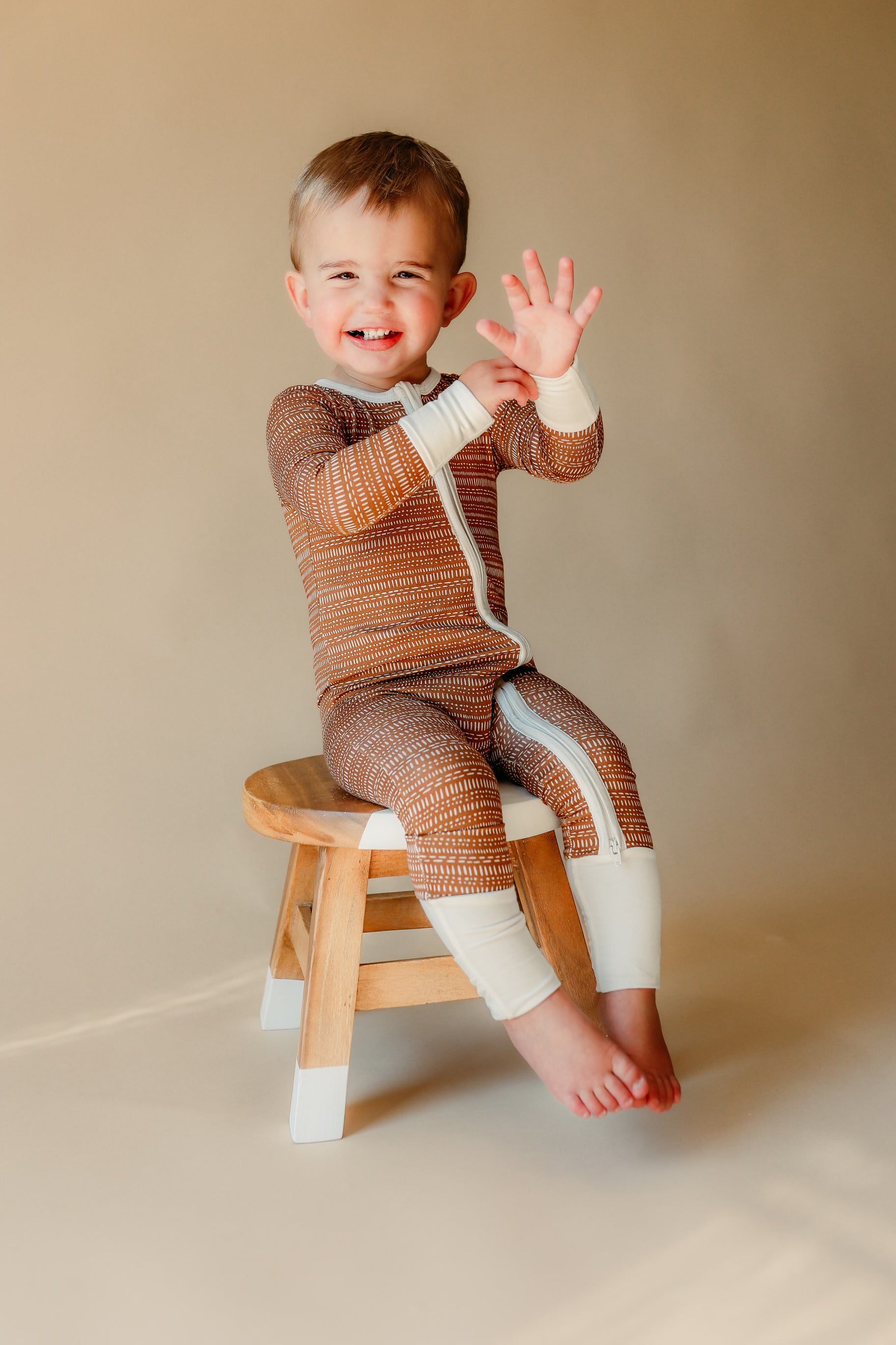 Bohemian Napzzody Zipper Pajama – Growing Sweetpeas